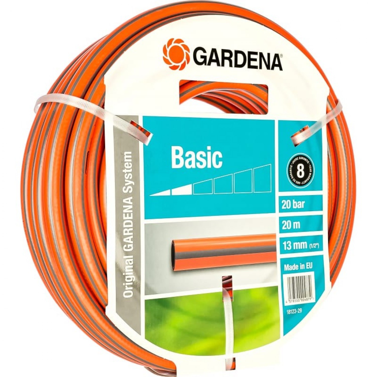 GARDENA BASIC 13 мм 1/2 х 20 м 18123-29.000.00. Купить Шланг на ...